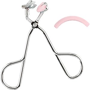 JAPONESQUE False Lash Fuser and Curler - Fuse Natural Lashes to False Eyelashes - No More Flyaway Corners! Great Tool for Short Natural Lashes