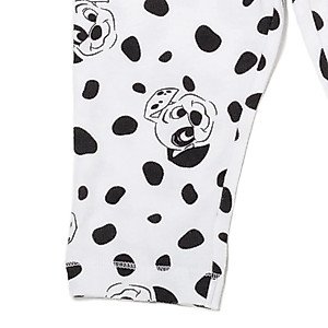 Disney Classics Patch Newborn Baby Boys Bodysuit Pants and Hat 3 Piece Outfit Set White 6-9 Months