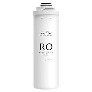 SimPure T1-400 Series RO Filter Replacement Cartridge, 12 Months Replacement Cartridge, Model Number: SimPure ROULP-3012-400-T1 (1 Pack)