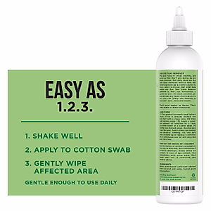 Natural Rapport Dog & Pet Tear Stain Remover - The Only Eye Tear Stain Remover Dogs Need - Dog and Cat Tears Stain Removing Treatment (8 fl oz.)