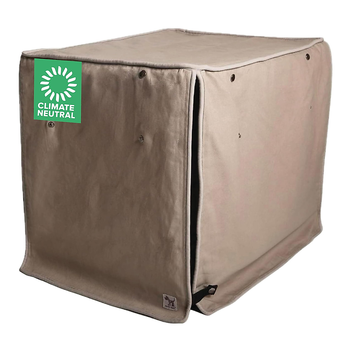 Molly Mutt Wild Horses Dog Crate Cover, 100% Cotton Canvas Cover with 2 Roll-Up Panels, Ideal for Dog or Cat Crate, Durable, Washable, and Free of Harmful Chemicals, 36" x 24" x 27"