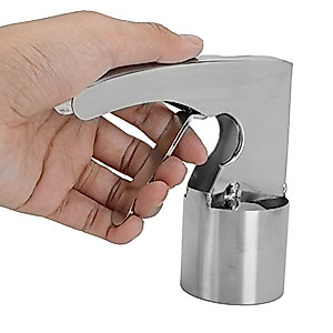 Cylinder Ice Cream Scoop with Trigger, S304 Stainless Steel Cylinder Adjustable Thickness Old Time Ice Cream Scooper Ergonomic Design