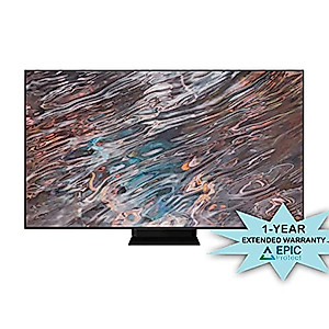 SAMSUNG QN75QN800A 75" QN800A Series UHD Neo QLED 8K Smart TV with an Additional 1 Year Coverage by Epic Protect (2021)