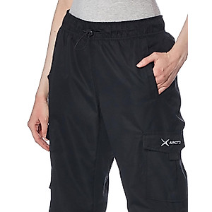Arctix Women's Lumi Pull Over Fleece Lined Cargo Snow Pants, Black, 3X
