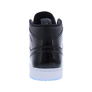 Nike Air Jordan 1 Mid Men's Shoes Black/Dark Concord-White DV1308-004 12.5