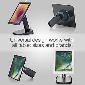 InVue Durable, Portable Tablet Stand & Holder for Business Use Universal Size Tablet Including All Apple iPads, iPad Minis, Samsung Tabs, Microsoft Surface, Kindle Fire, etc.