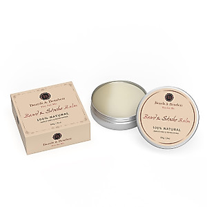 BABY HAIR Beards & Bourbon's Beard Balm, Mustache Balm - Infused Mango Butter, Sweet Orange Oil, Grapeseed & Jojoba Oil for Ultimate Conditioning, for the Perfectly Groomed Beard 2oz