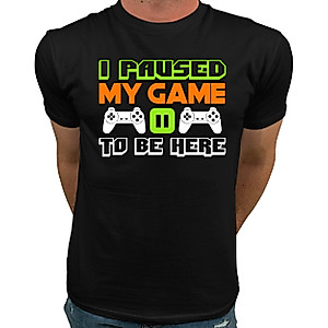 Market Trendz Funny Video Game Shirt for Gamers T Shirt Video Game Shirts for Men Black Small