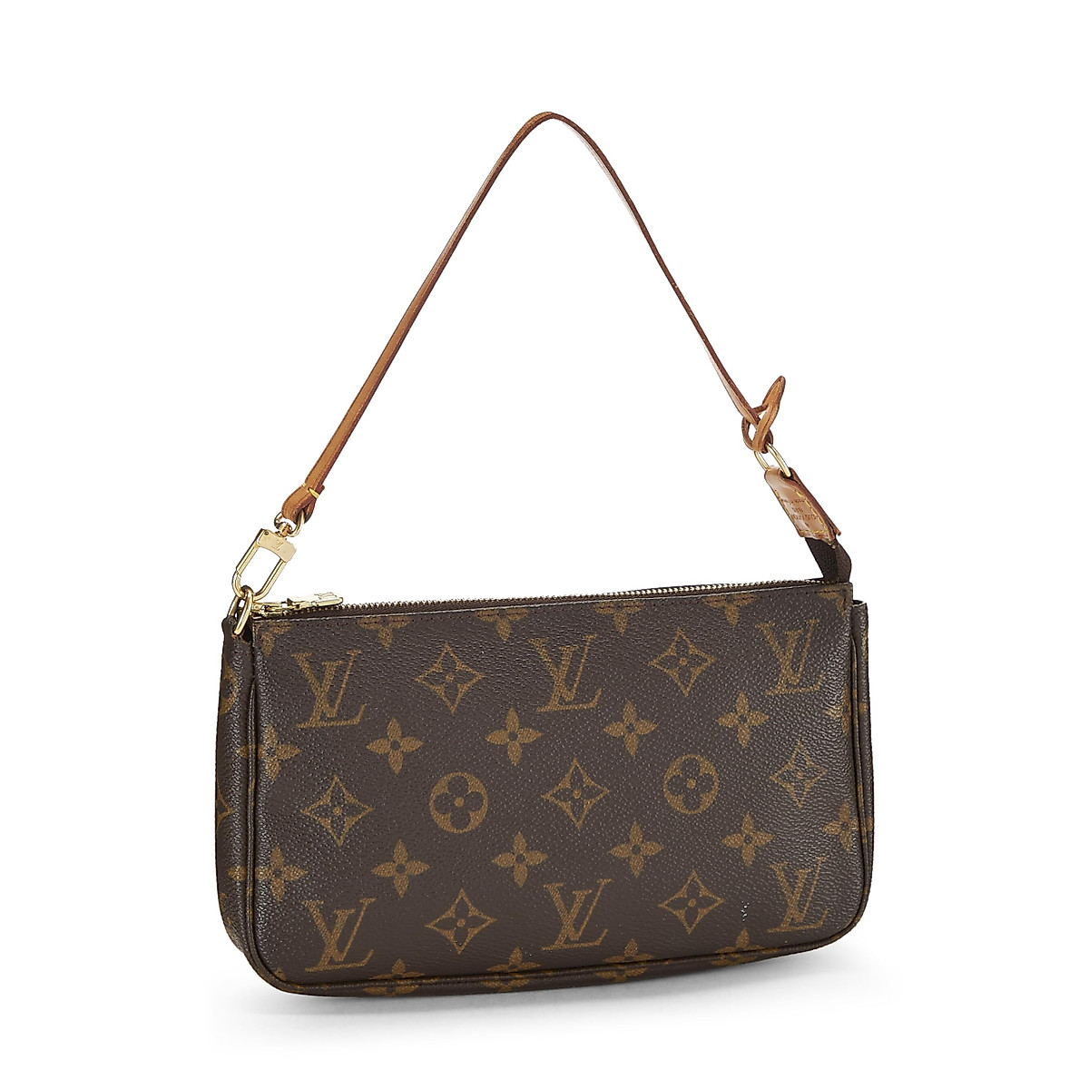 Louis Vuitton, Pre-Loved Monogram Canvas Pochette Accessoires, Brown