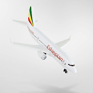 Joylludan Model Planes Ethiopia Model Airplane Plane Aircraft Model for Collection & Gifts