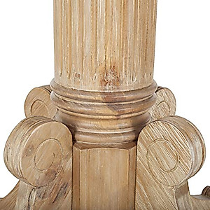 Safavieh Home Forest Traditional Rustic Natural Drop Leaf Dining Table