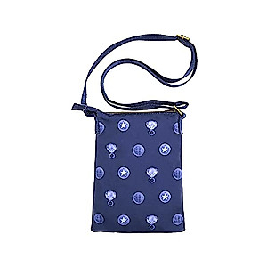 Loungefly Coraline Ghost Eyes Seeing Stone Passport Crossbody Bag
