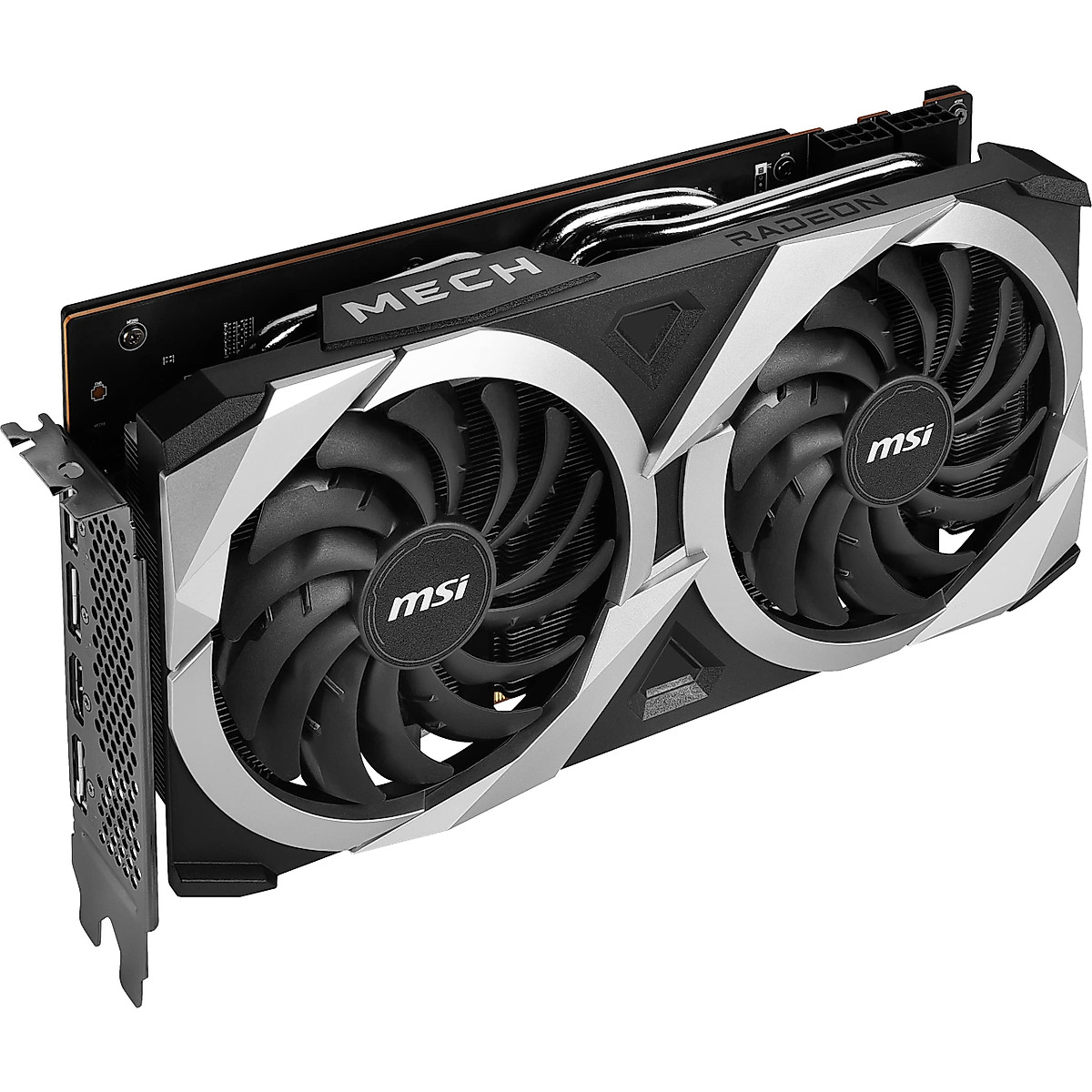 MSI Gaming Radeon RX 6750 XT 192-bit 12GB GDDR6 DP/HDMI Dual Torx 3.0 Fans FreeSync DirectX 12 VR Ready OC Graphics Card (RX 6750 XT MECH 2X 12G OC)