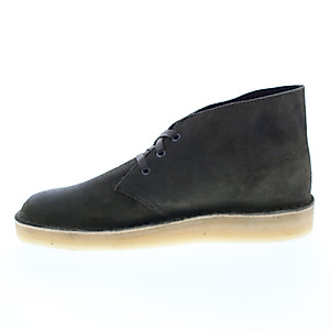 Clarks Mens Desert Coal Green Desert Boots Boots Boots 10