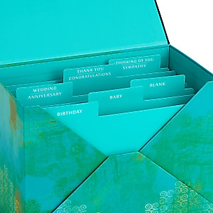 Hallmark Mahogany Pack of 24 Handmade Assorted Boxed Greeting Cards—Birthday Cards, Baby Shower Cards, Wedding Cards, Sympathy Cards, Thinking of You Cards, Thank You Cards