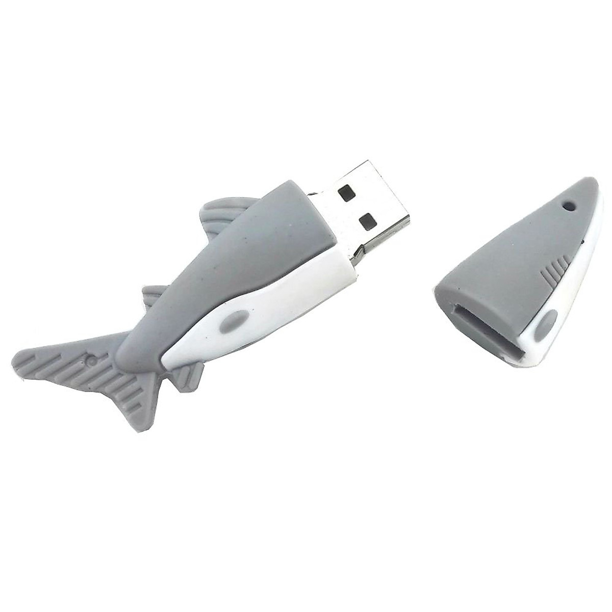 Aneew 16GB 2.0 Pendrive Gray Shark Fish Animals USB Flash Pen Drive Memory Thumb Stick Storage Data Photograph Gift