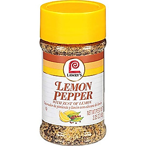 Lawry's Lemon Pepper with Zest of Lemon, 2.25 Oz