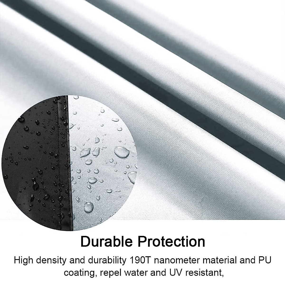 Maveek Bicycle Rain Cover 190T Waterproof Cycle Bike Rain Cover for Outside Storage Road Dirt Bike Covers Indoor Water Resistance for 1 Bike Travel Transport Garage Shed Tent Winter Summer All Weather