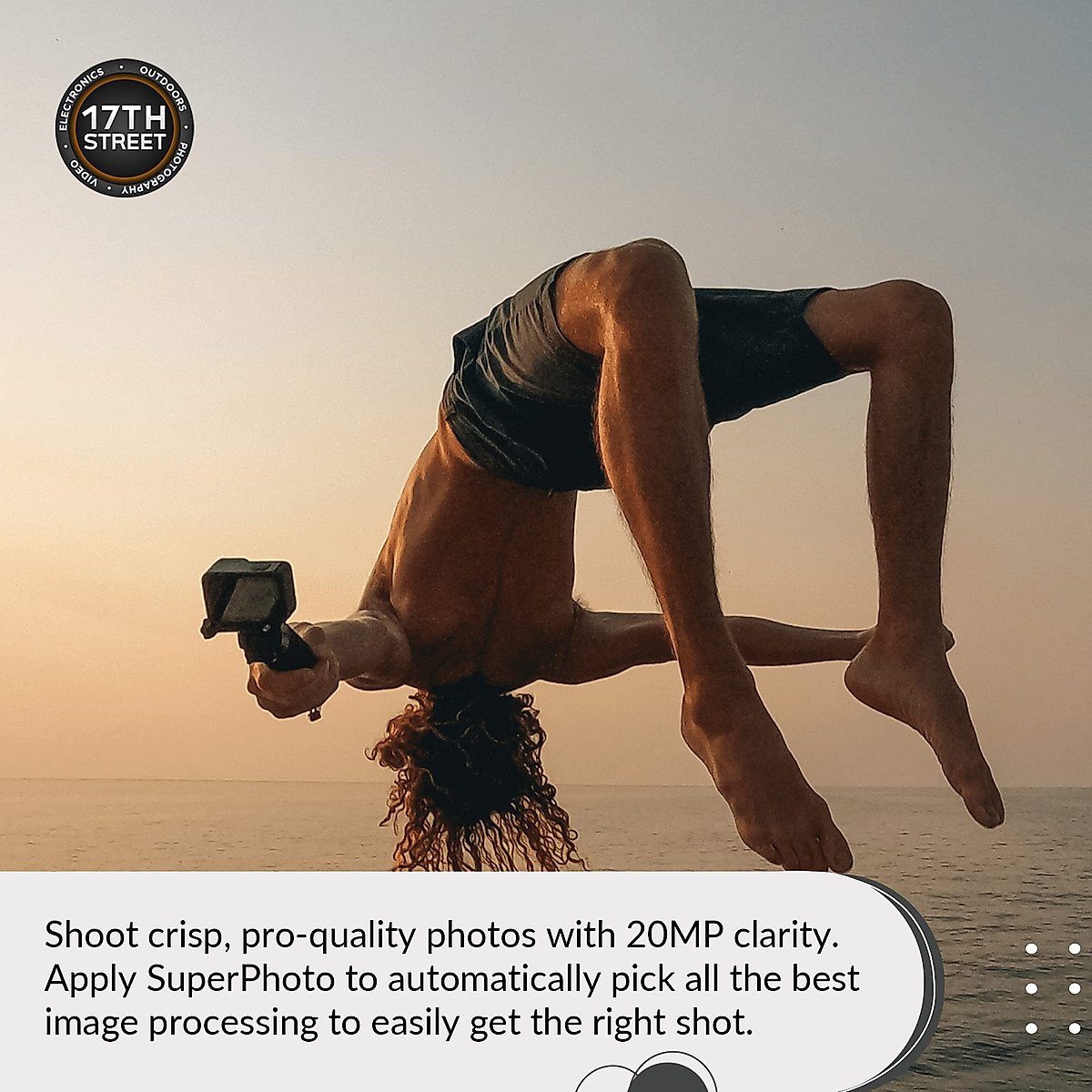 GoPro HERO9 Black 1080p Live Streaming Camera | 33' Waterproof, 8X Slo-Mo, Time-Lapse & Night-Lapse, 50 in 1 Accessory Kit, 128 GB Memory Card, and Waith Rechargeable Battery