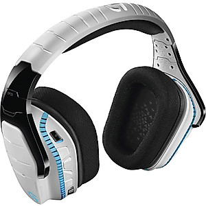 Logitech G933 Artemis Spectrum Snow Wireless 7.1 Gaming Headset, White (Renewed)