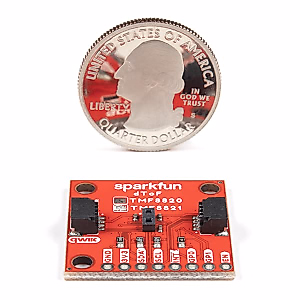 SparkFun Qwiic dToF Imager - TMF8820-5000mm Detection Range - Direct time-of-Flight Sensor - Single Modular Package with an associated VCSEL - Based on Single Photon Avalanche Photodiode