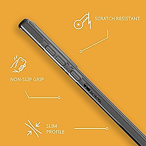 tech21 Evo Check for Samsung Galaxy S23 Ultra - Smokey Black 16ft Drop Protecion Shockproof Shock-Resistant and Scratch-Resistant Phone Case
