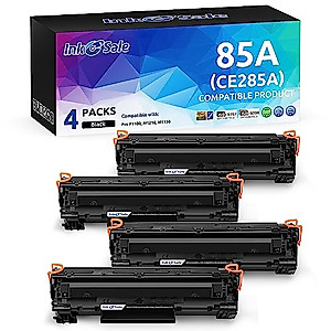 INK E-SALE 4 Packs Compatible CE285A Toner Cartridge Replacement for HP 85A CE285A 36A CB436A 35A CB435A for HP Pro P1102w P1109w M1212nf M1217nfw M1522n M1522nf M1130 M1132 P1006 P1009 Printer
