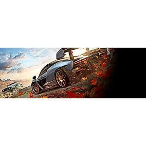 Forza Horizon 4 Xbox One - Xbox One supported - ESRB Rated E (Everyone) - Racing Game - Collect over 450 cars - Race. Stunt. Create. Explore - Xbox One X Enhanced