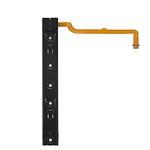 Replacement Left Slider Rail with Flex Cable for Nintendo Switch Console, Joy-Con Ribbon Cable Repair Kit