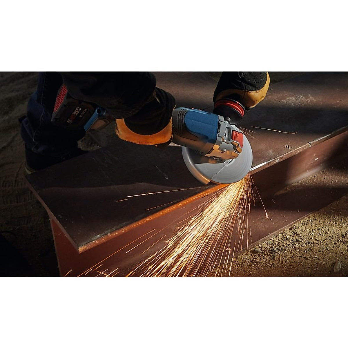 BOSCH GWX18V-13CB14 PROFACTOR™ 18V X-LOCK Connected-Ready 5 – 6 In. Angle Grinder Kit with (1) CORE18V® 8 Ah High Power Battery