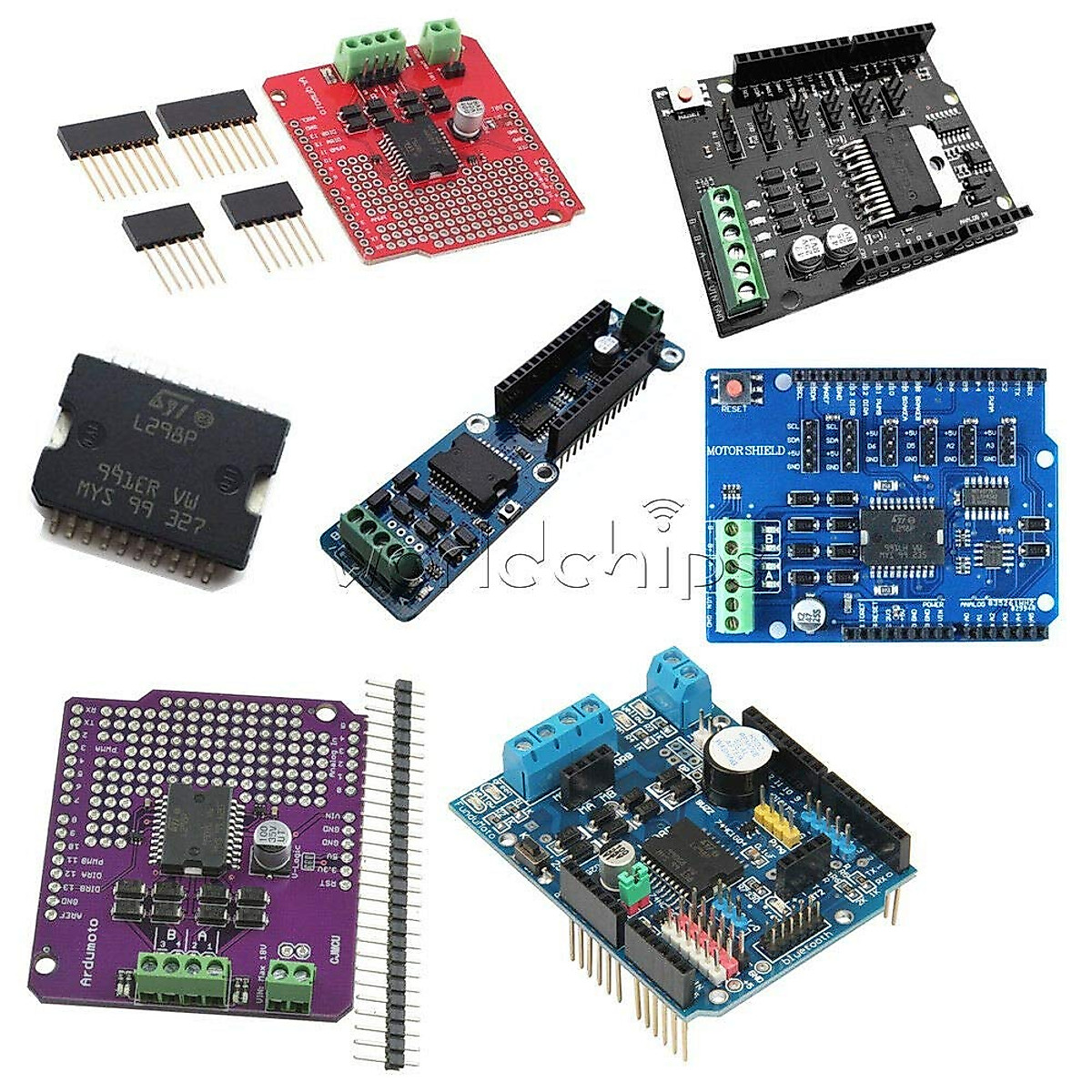 Electronic Components L298NH L298P 2A Dual Channel H-Bridge Motor Driver Shield for Arduino UNO 2560 - (Select:L298P SOP)