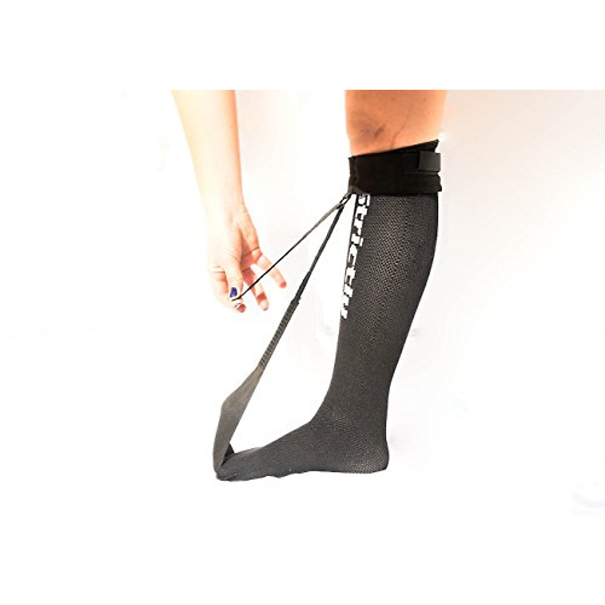 StrictlyStability Single Strap Night Sock for Plantar Fasciitis and Achilles Tendonitis (Regular)