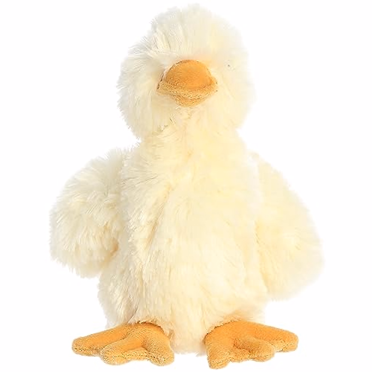 Aurora® Adorable Mini Flopsie™ Duckling Stuffed Animal - Playful Ease - Timeless Companions - Yellow 8 Inches