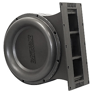 EARTHQUAKE Sound PUMP-12 Dual 12-Inch Horn Loaded Passive Bass Radiator Module for Home and Car Subwoofer Enclosures