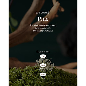 Foellie] eau de foret - Feminine Inner Beauty Perfume (for Underwear), Woody Refresh Forest Scents Fragrance, 5ml(0.169 fl oz)