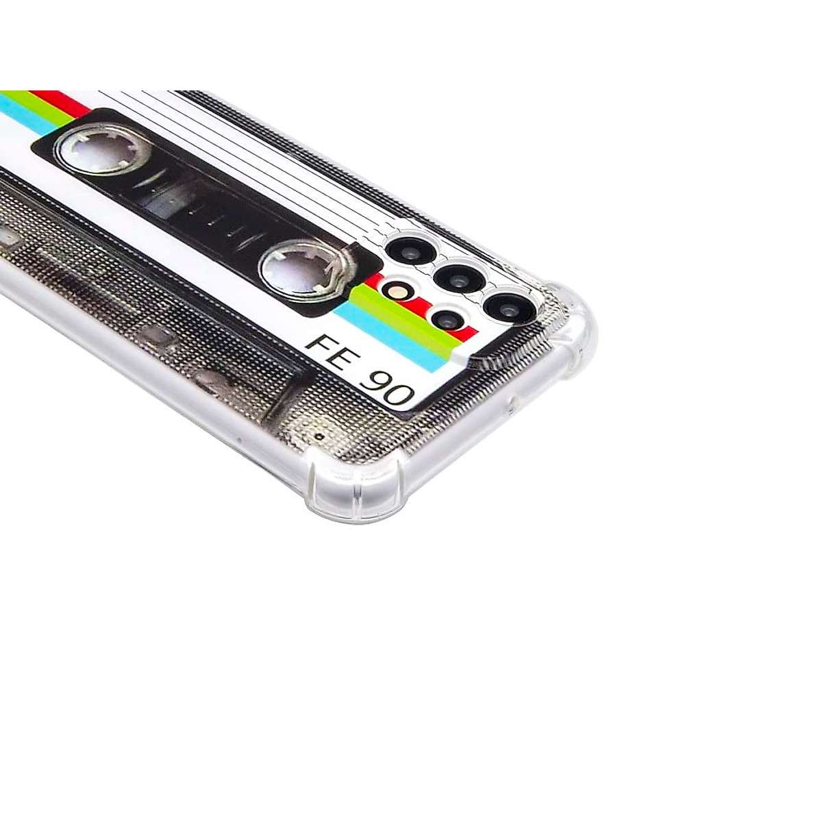 STINFIZTOL Phone Case Compatible with Galaxy A23 5G Case,80s Type Music Cassette Case Soft TPU Cover for Samsung Galaxy A23 5G