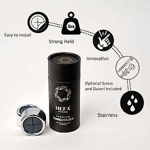 HEFA Towel Hooks, Towel Holder, Dish Towel Holder, Kitchen Organization, Kitchen Towel Hook, Kitchen Towel Holder, Hand Towel Holder, Kitchen Gadgets, Kitchen Essentials, Bathroom Accessories, 4 Pack