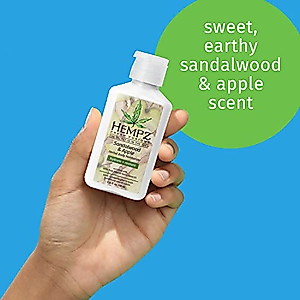 Hempz Sandalwood & Apple Herbal Body Moisturizer, 2.25 Fl Oz
