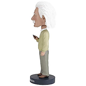 Royal Bobbles Albert Einstein Bobblehead, Premium Polyresin Lifelike Figure, Unique Serial Number, Exquisite Detail