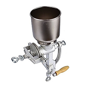 Ejoyous Hand Crank Grain Mill, Table Clamp Manual Corn Grain Grinder Cast Iron Mill Grinder for Grinding Nut Spice Wheat Coffee Home Kitchen Commercial Use