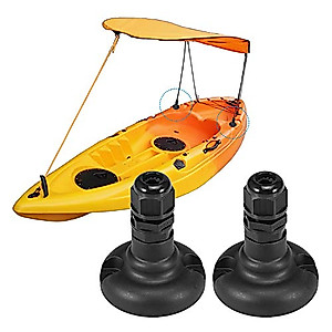 NNXC 1 Pair Kayak Canopy Mount Base Hardware Kit for Boat Canoe Awning Sun Shade