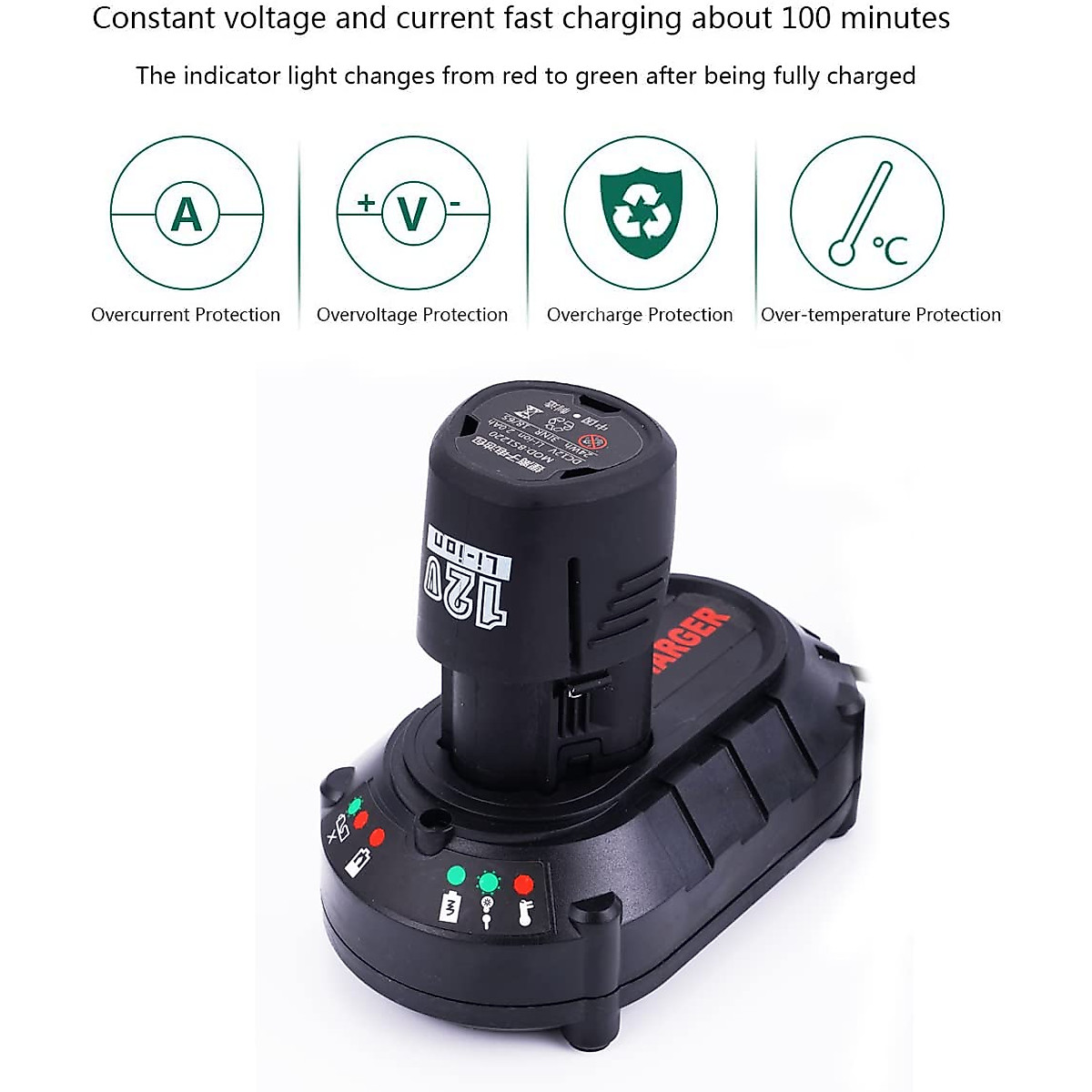 MXBAOHENG Electric Rotary Cutter Cordless Electric Scissor Rechargeable Fabric Shear for Cloth/Paper/Carpet/Leather Cutting Thickness ≤2.5cm (1 Battery)