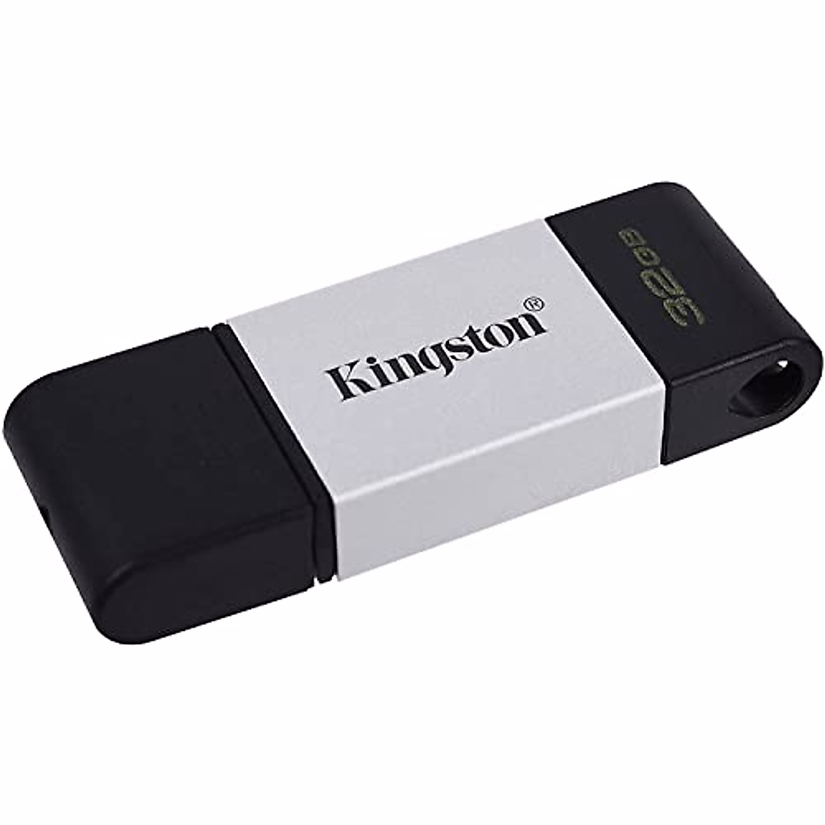 Kingston DataTraveler 80 32GB USB Type-C Flash Drive (DT80/32GB), Metal