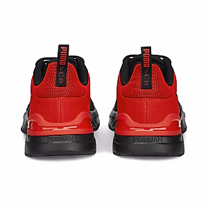PUMA Mens Infusion Cross Trainer, Mens Black-for All Time Red, 11