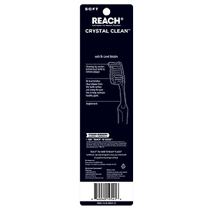 Reach Crystal Clean Soft Value Pack Adult Toothbrushes, 2 Count