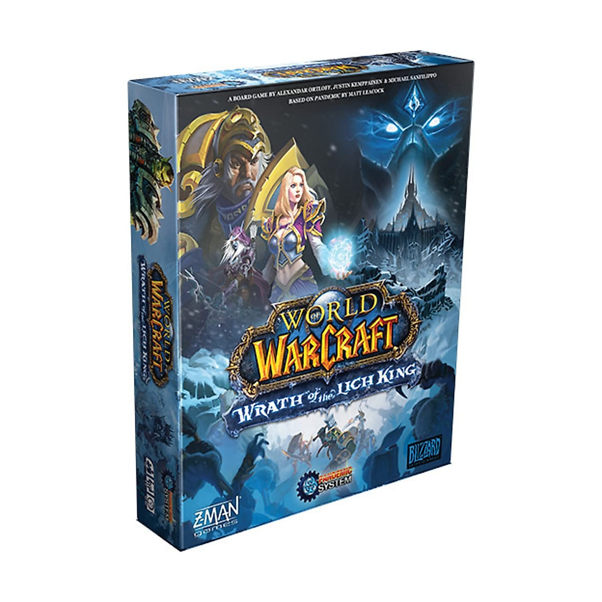 Pandemic World of Warcraft Wrath of The Lich King | Strategy Game | Cooperative Board Game for Adults and Teens | Ages14+ | 1-5 Players | Avg. Playtime 45-60 Minutes | Made by Z-Man Games