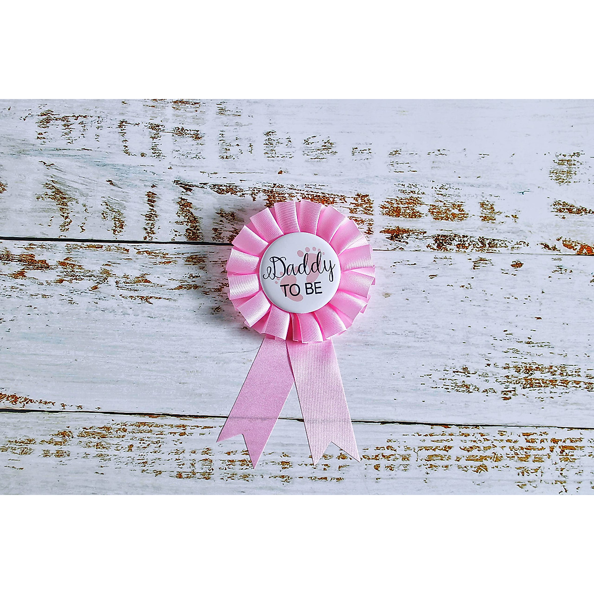 PATICARRY Mom to Be Sash and Daddy to Be Tinplate Badge Pin for Baby Shower Decorations,Welcome Baby Girl Gender Reveal Decorations, New Mom Gifts for Baby Celebration