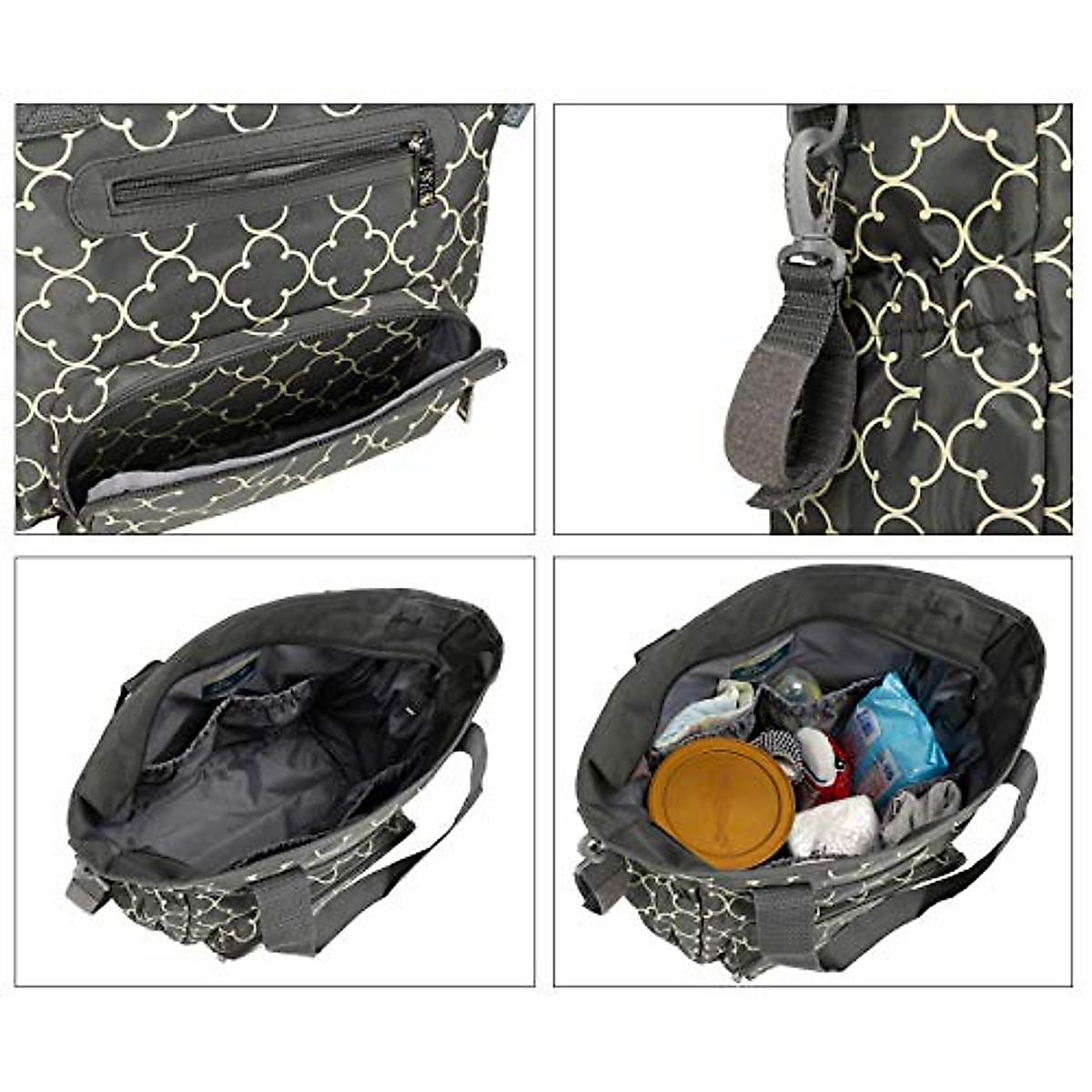 SoHo Grand Central Station Diaper Bag (Green)