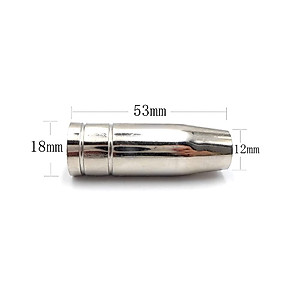 MIG Welding Gun Consumables Contact Tip/Nozzle/Tip holder For Chicago Electric Welder Complete Replacement Flux Welding Torch (0.8mm/0.03'')