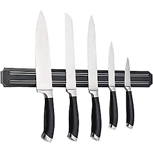 Magnetic Knife Holder for Wall, 15 Inch Knife Magnetic Strip, Space-Saving Magnetic Knife Holder, Strong Powerful Magnetic Knife Strip, Punch-Free Multipurpose Magnetic Knife Rack